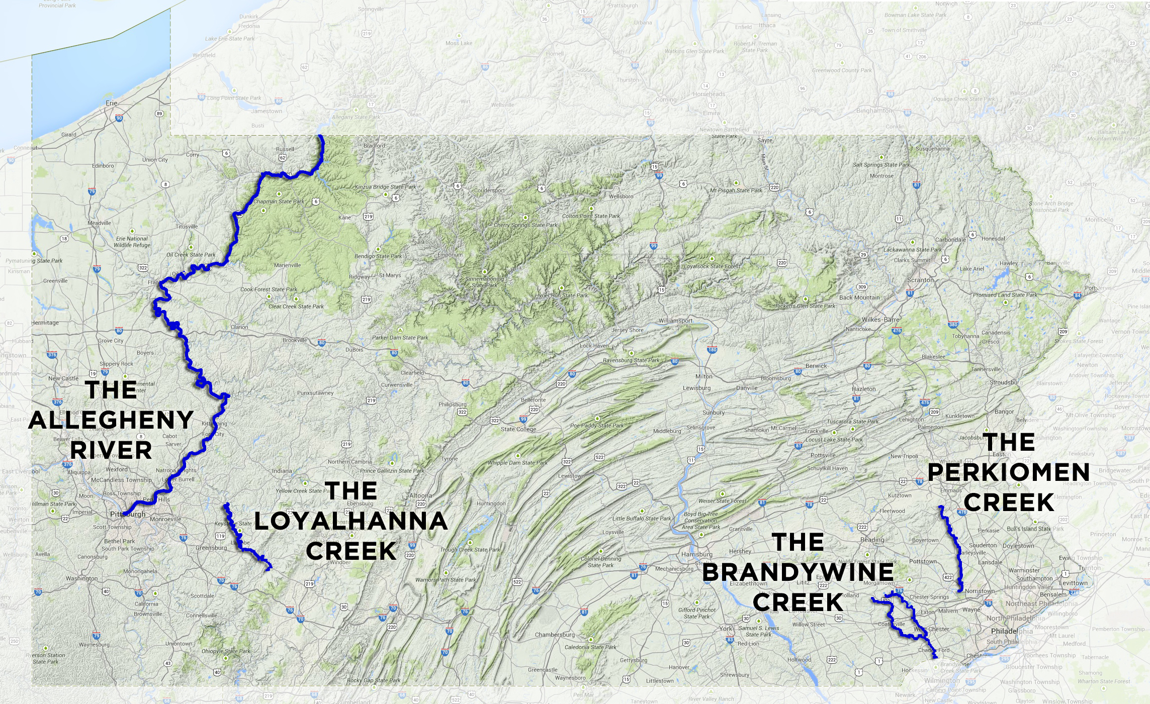 List Of Pennsylvania Rivers at Darrell Coria blog